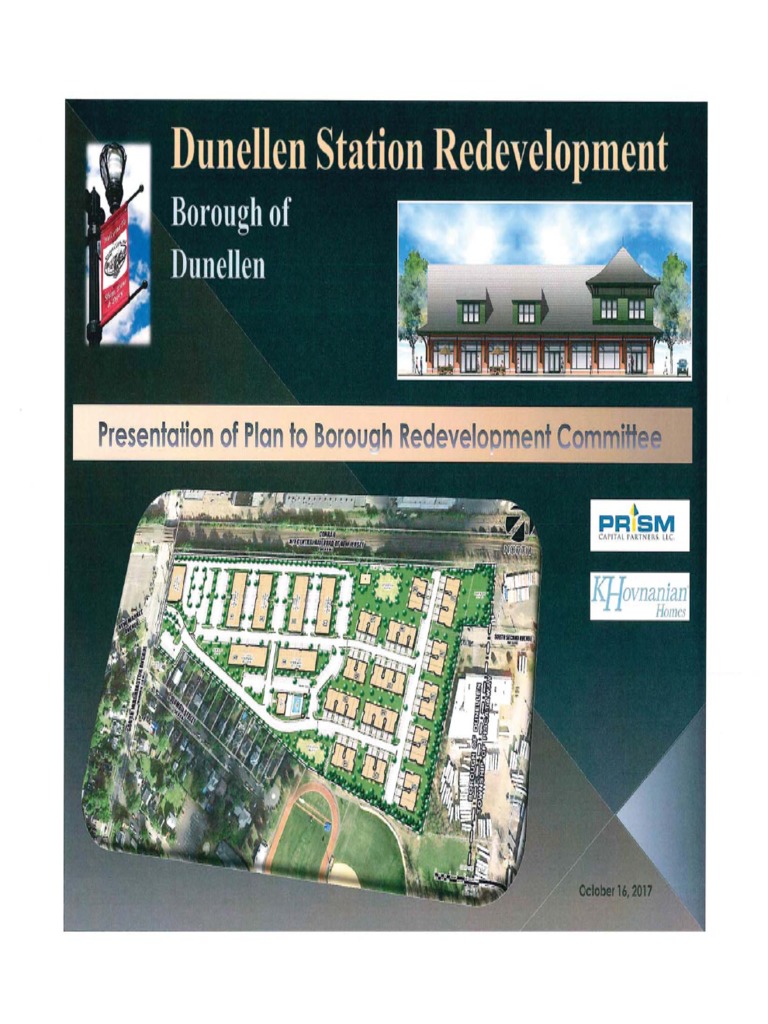 Dunellen Station Redevelopment Plan | PDF