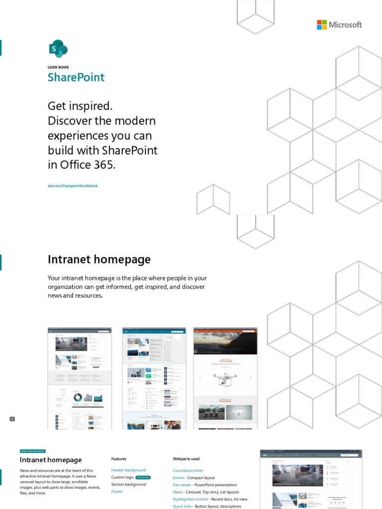 SharePoint LookBook 0419 | PDF | Page Layout | Share Point