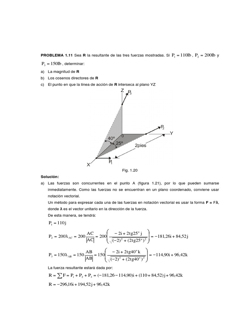 Ejercicios Resueltos Unidad 3 | PDF | Vector Euclidiano | Matemática Elemental