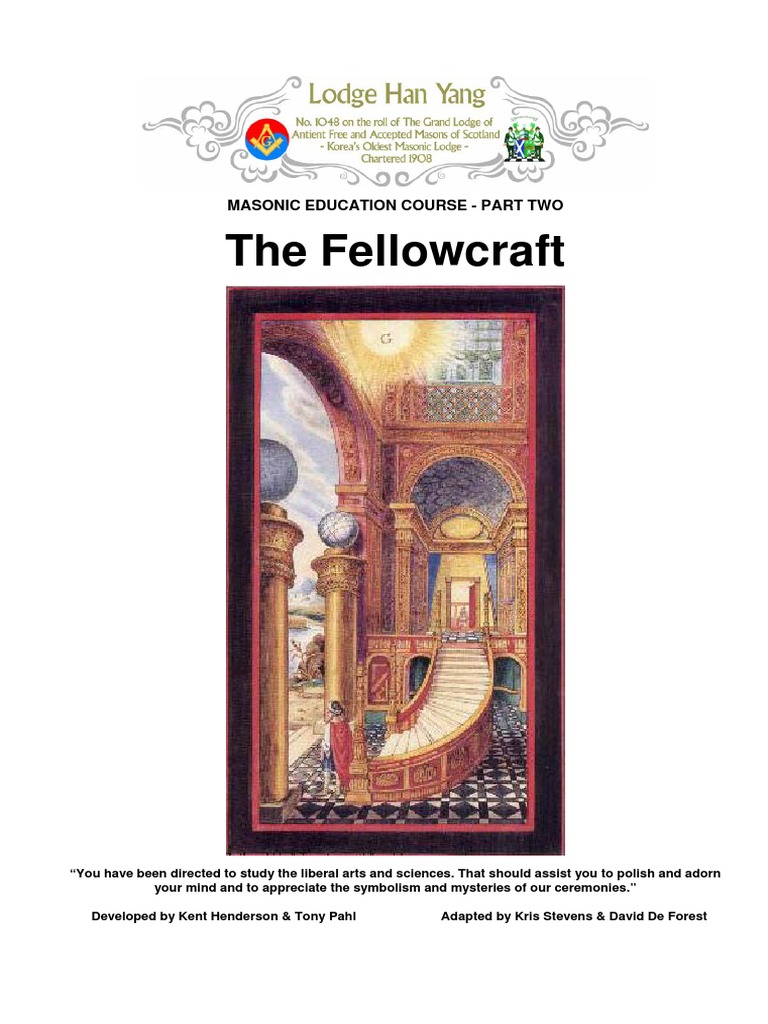 The Fellowcraft: Masonic Education Course - Part Two | Freemasonry ...