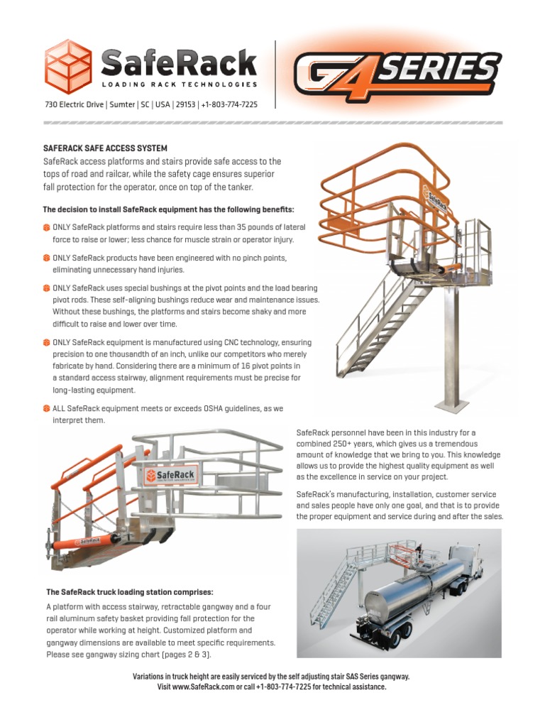 Saferack Safe Access System | PDF | Safety | Truck