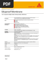 Sikaproof 808 | PDF | Concrete | Physical Sciences
