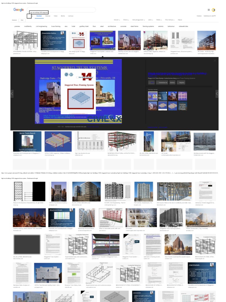 High Rise Buildings USE Staggered Truss System | Download Free PDF ...