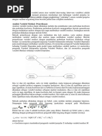 Variabel Eksogen dan Endogen dalam Analisis Jalur | PDF