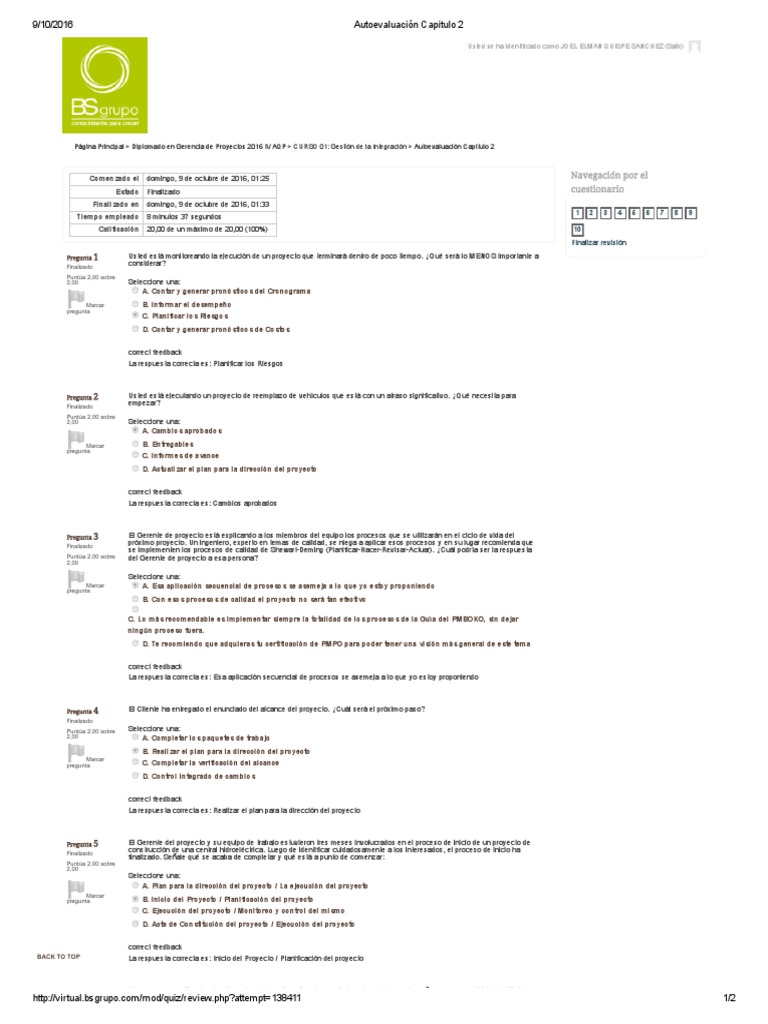 Examen BSG | PDF | Business | Science
