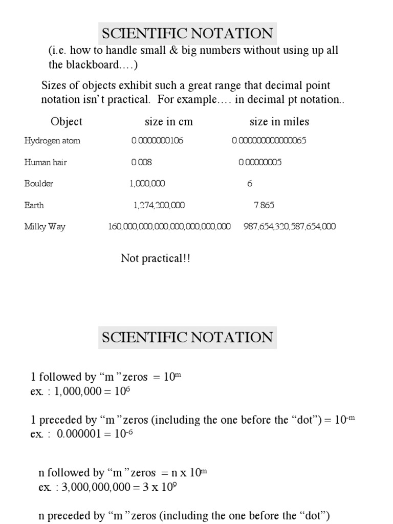Scientific Notation | PDF | Luminiferous Aether | Light