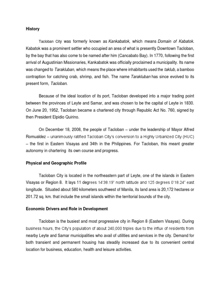 City Profile | PDF | Business