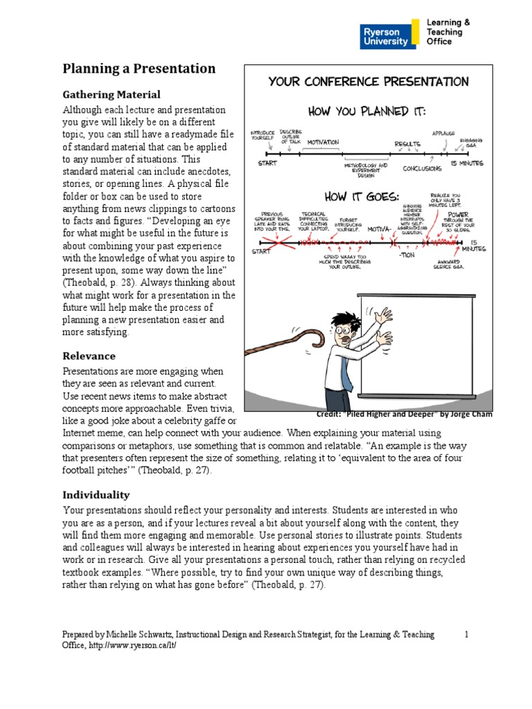 Presentation Skills Handout | Download Free PDF | Narrative | Lecture