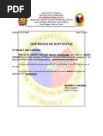 Gip - DTR Form | PDF