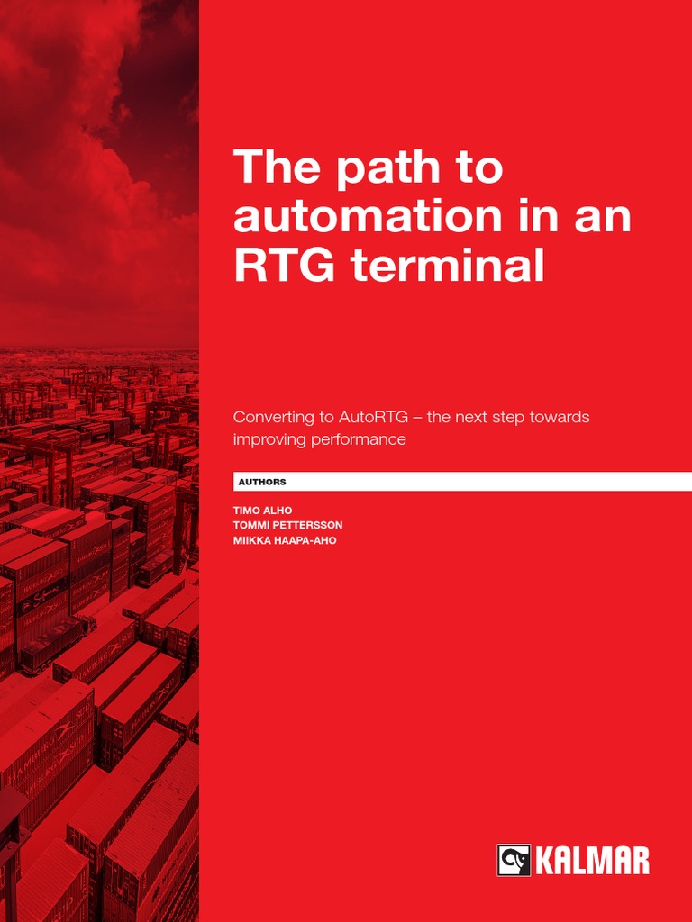 White Paper - The Path To Automation in An RTG Terminal PDF | PDF ...
