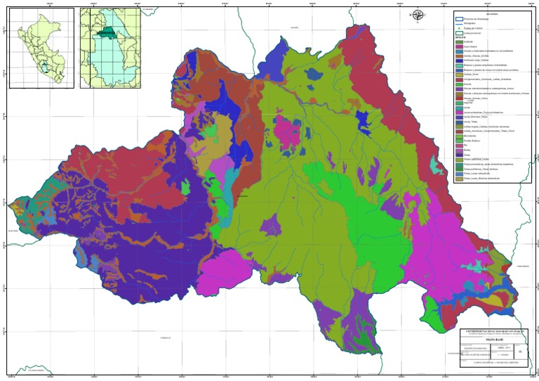 Huamanga: Leyenda | Materiales naturales | Sedimentología