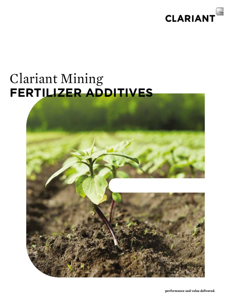 Fertilizer Additives | PDF | Fertilizer | Wax