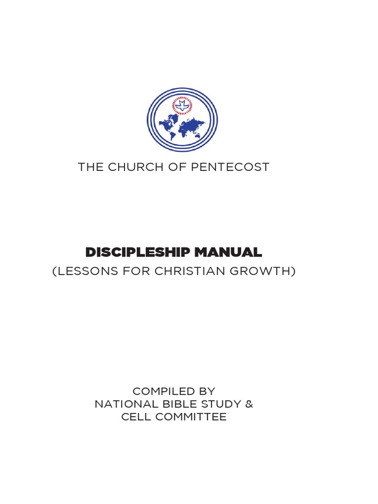 Discipleship Manual | PDF | Baptism | Disciple (Christianity)