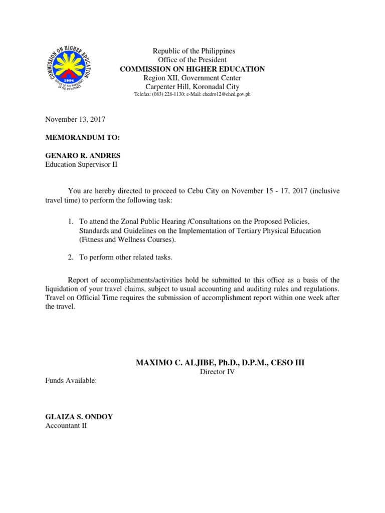 Commission On Higher Education: Maximo C. Aljibe, PH.D., D.P.M., Ceso ...