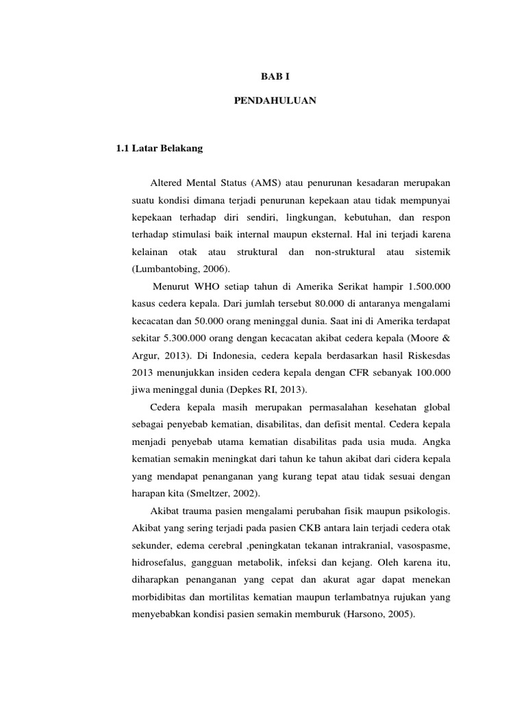 Askep Altred Mental Status | PDF