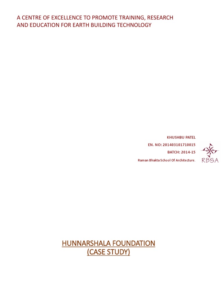 Case Study | PDF | Economic Sectors | Building Engineering