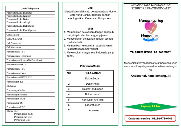 Leaflet Home Care | PDF