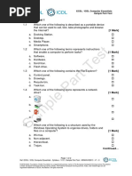ICDL Module 1 Exam Practice Test! - ProProfs Quiz | PDF | Floppy Disk ...