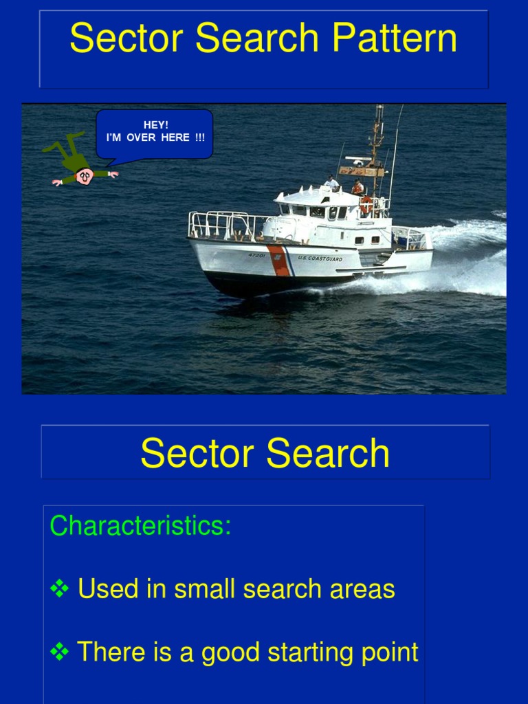Sector Search Pattern: Hey! I'M Over Here !!! | PDF | Nature