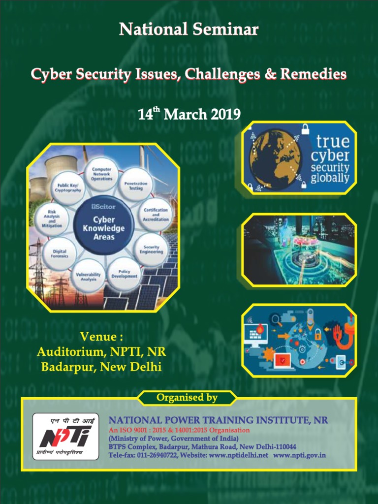 Cyber Security Seminar Brochure | PDF