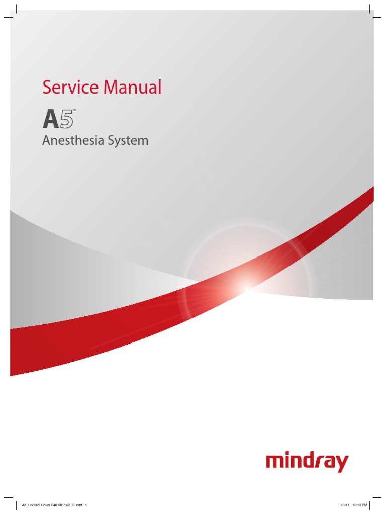 A5 Service Manual PDF | PDF | Dangerous Goods | Breathing