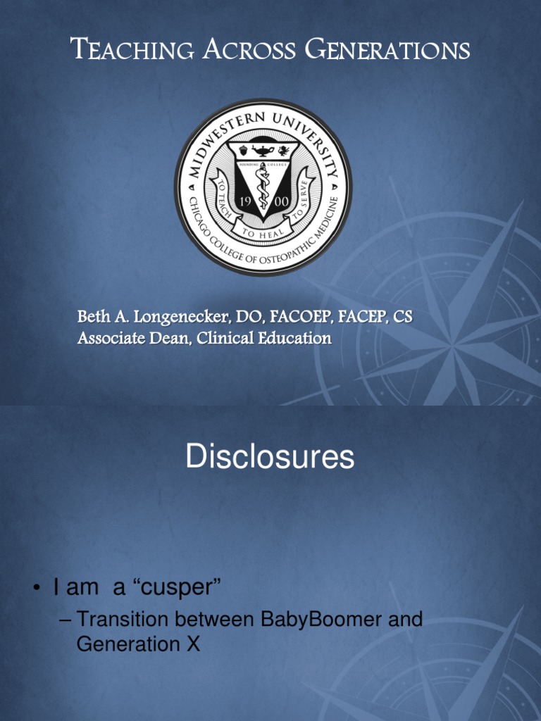 Teaching Across Generations | PDF | Millennials | Learning