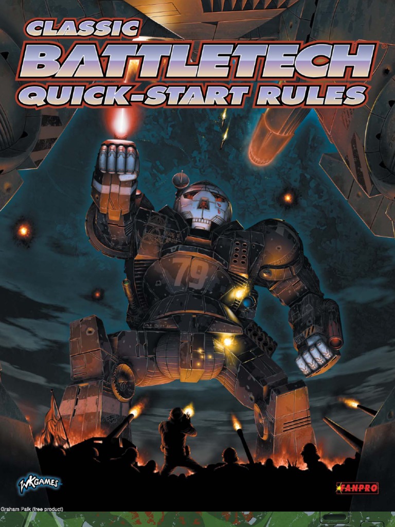 Classic Battle Tech Quick Start Rules | PDF | Battle Tech | Weaponry