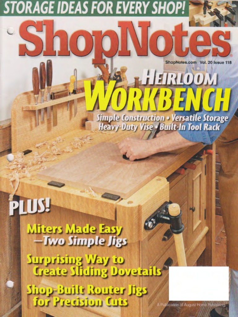 Shopnotes - 118 PDF | PDF | Glove | Cabinetry
