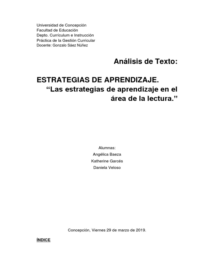Estrategias de Lenguaje en El Área de Lectura | PDF | Comprensión lectora | Plan de estudios