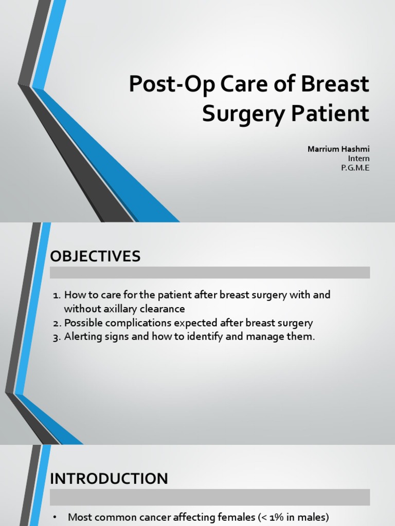 Final PPT Si | PDF | Mastectomy | Surgery