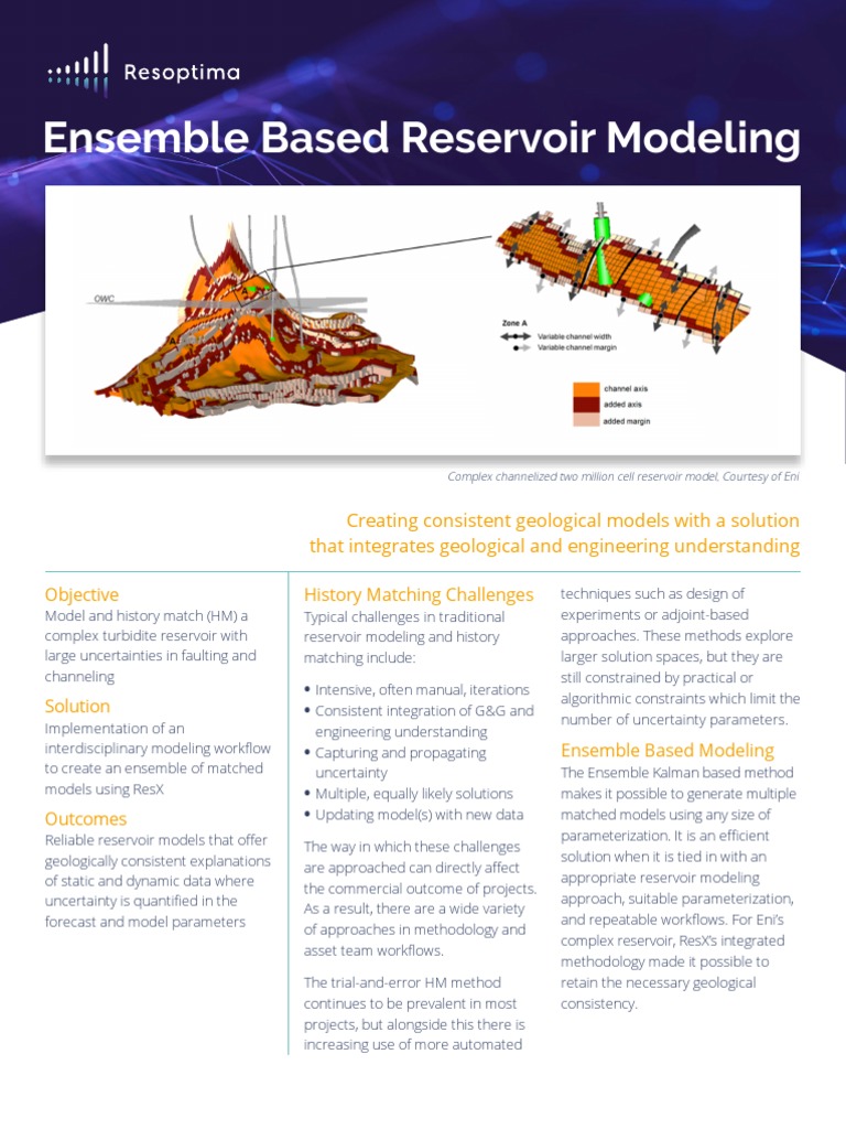 Ensemble Based Reservoir Modeling | PDF | Engineering | Systems Science