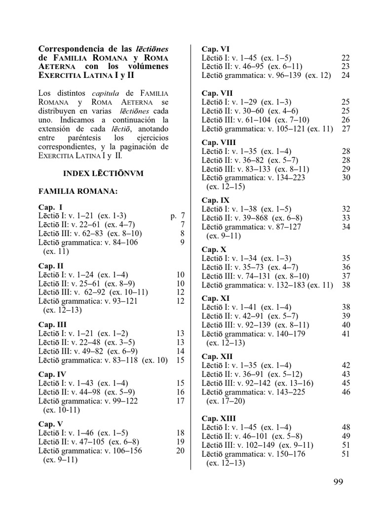 Lectiones Exercitia PDF | PDF