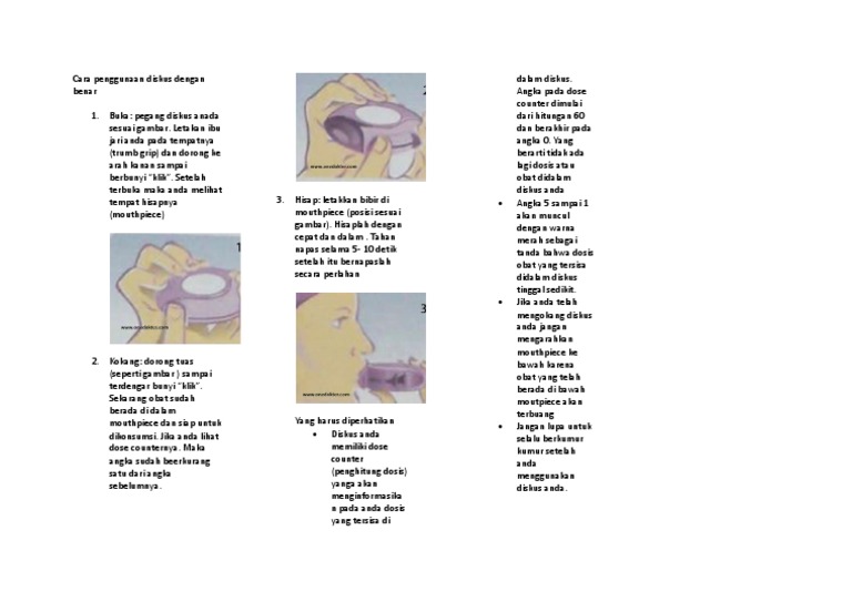 Leaflet Seretide Discus | PDF