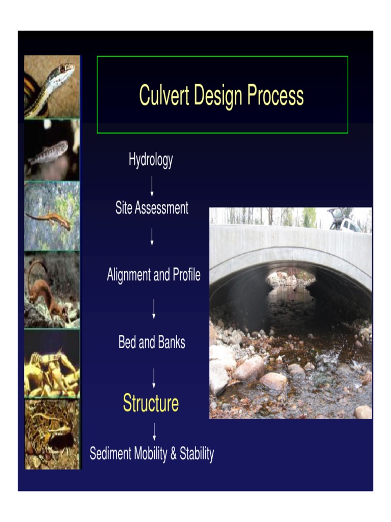 Culvert Design Process: Structure | PDF | Flood | Hydrology