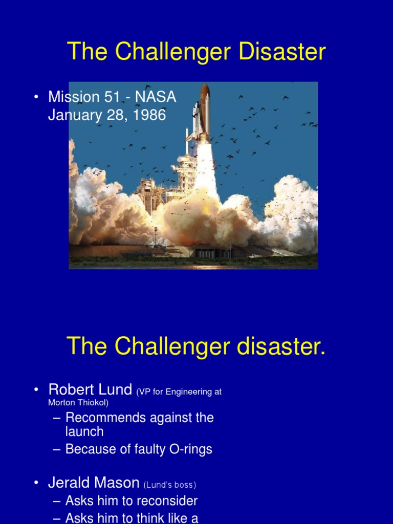 Challenger Case | Download Free PDF | Space Shuttle Challenger Disaster ...