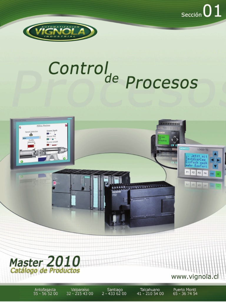 Master Control de Procesos PDF | PDF | Controlador lógico programable ...