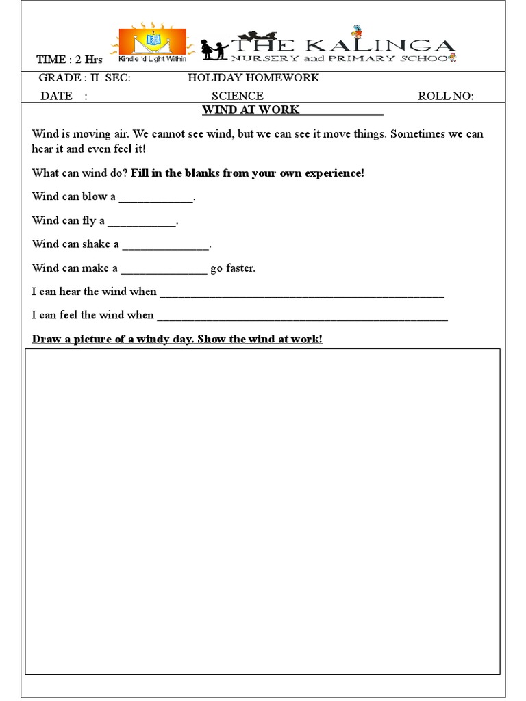 Science HW Grade 2 | PDF