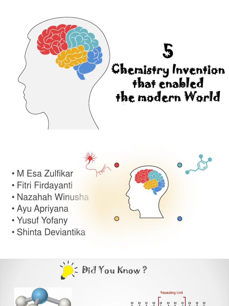 Five Foundational Chemistry Inventions that Shaped the Modern World ...