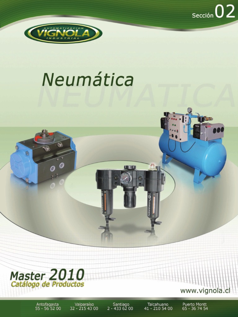 Master Neumatica PDF | PDF | Solenoide | Tubería (transporte de fluidos)