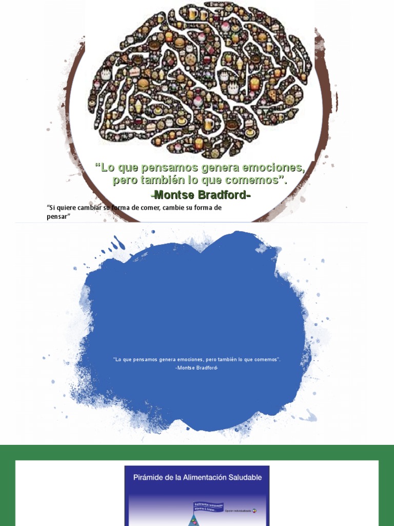 Emociones Y Alimentacion Pdf Alimentos Las Emociones