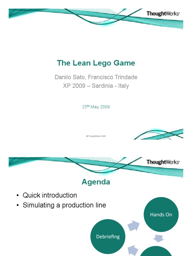 Lean Lego Game Slides Long | PDF | Production And Manufacturing | Business Process