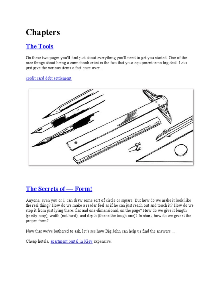 Chapters: The Tools | PDF | Writing