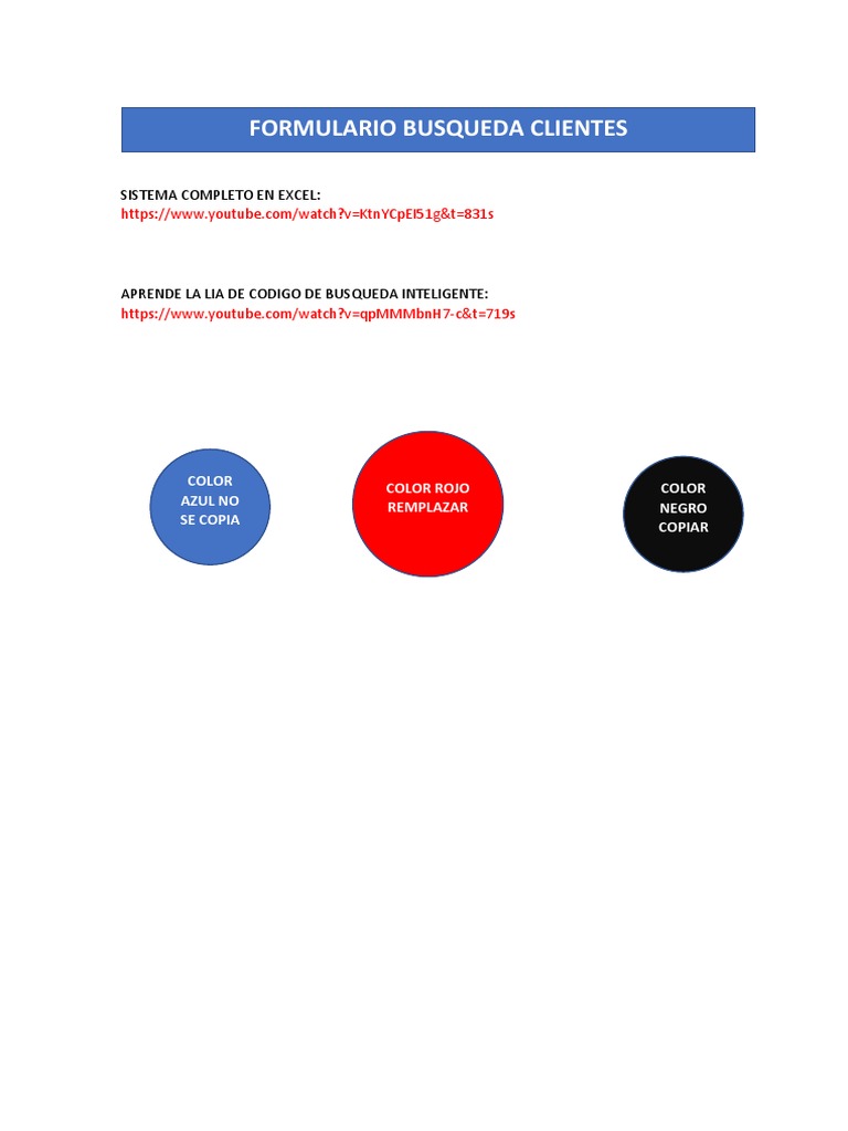 Modulo para Formulario Clientes | PDF