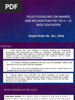 DepEd ORDER No 36 | PDF | Curriculum | Literacy