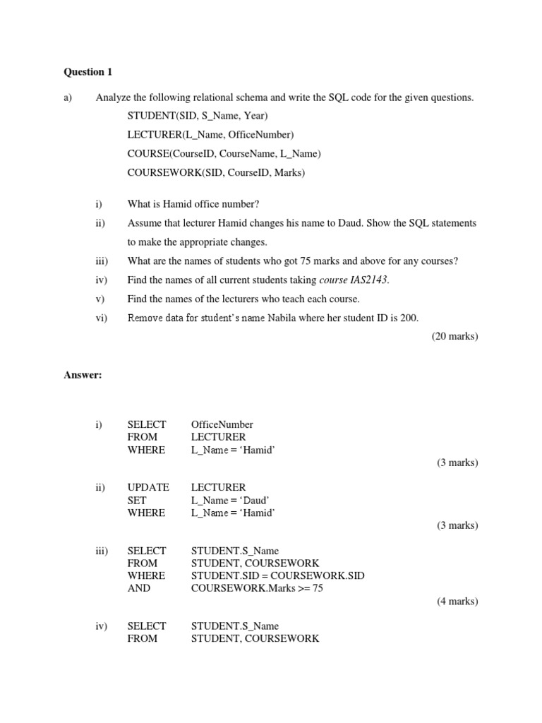 SQL Normalization Erd Examples | PDF | Information Retrieval | Computer Data