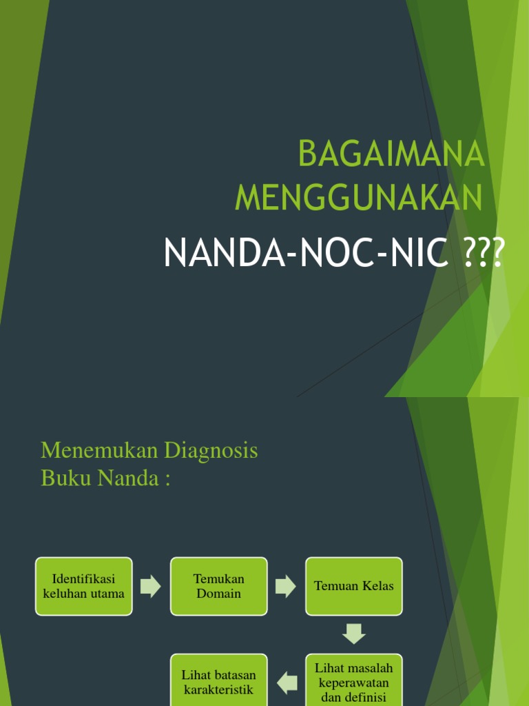 Cara Menggunakan Nanda Nic Noc | PDF