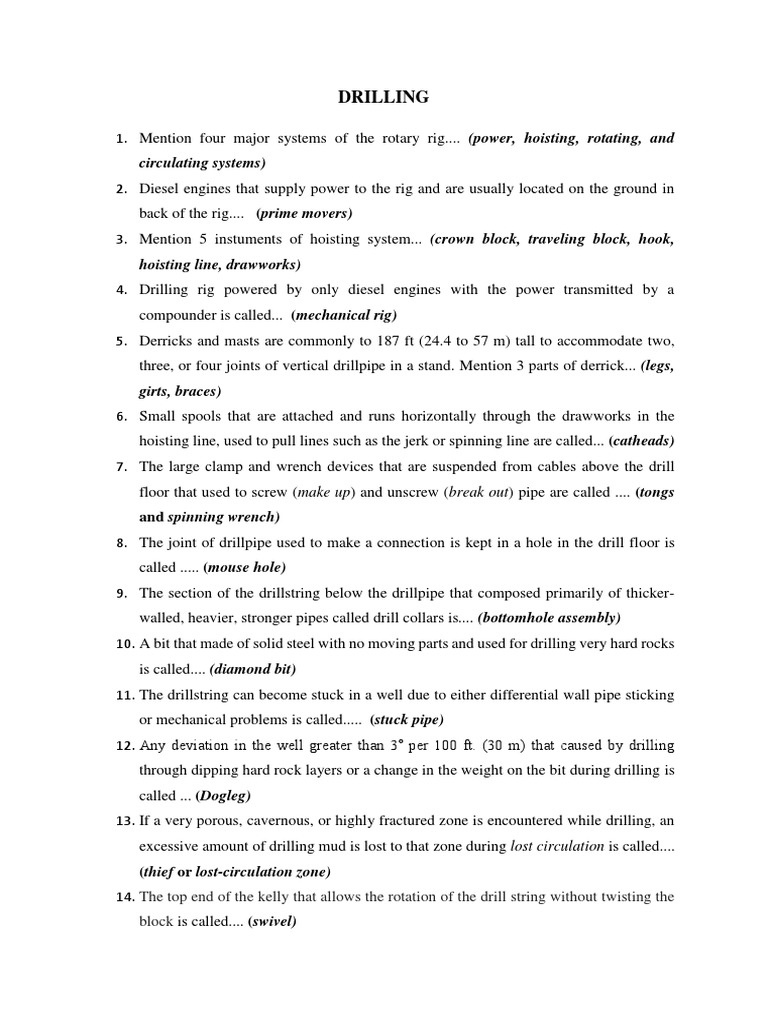 Drilling: Circulating Systems) | PDF | Casing (Borehole) | Drilling Rig