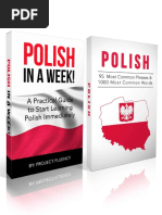 Polish Simplified Grammar | PDF | Perfect (Grammar) | Grammatical Tense
