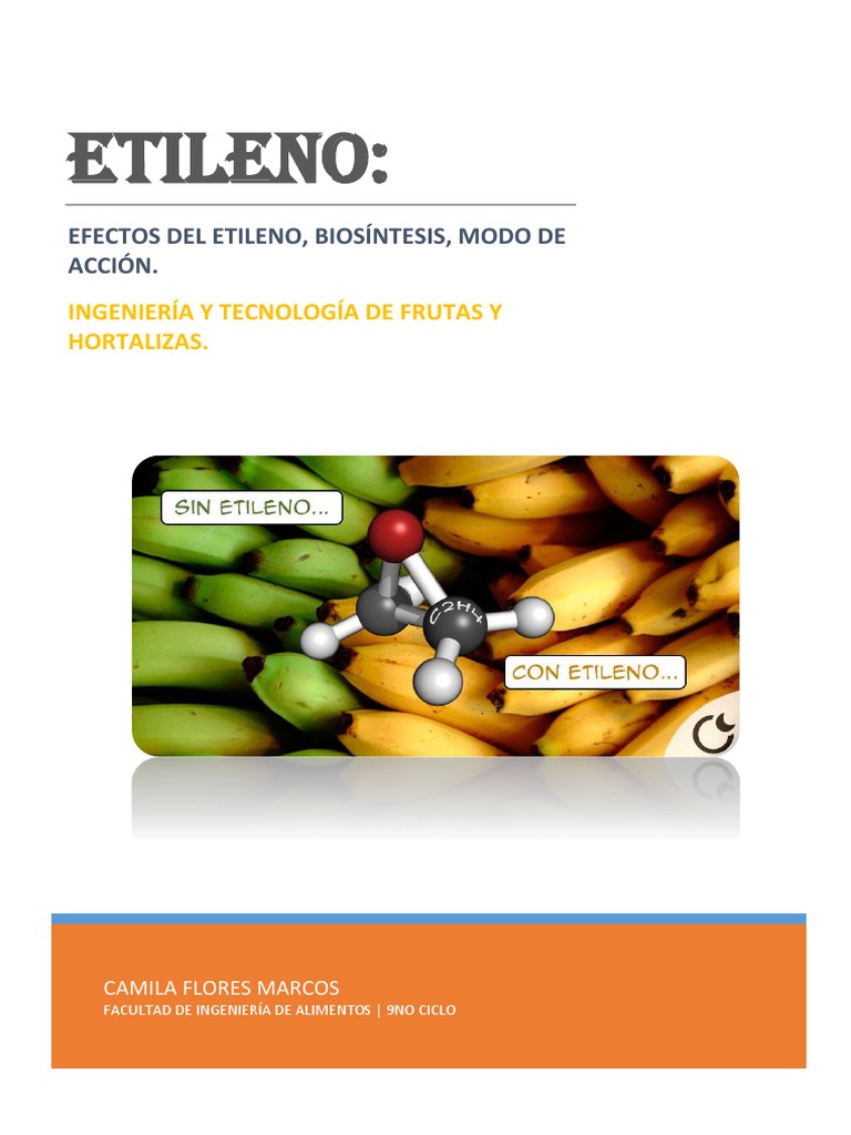 ETILENO | PDF | Etileno | Fruta