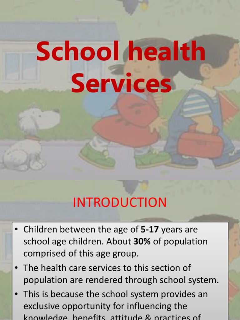 School Health Services (3126135) | PDF | Preventive Healthcare | Health ...